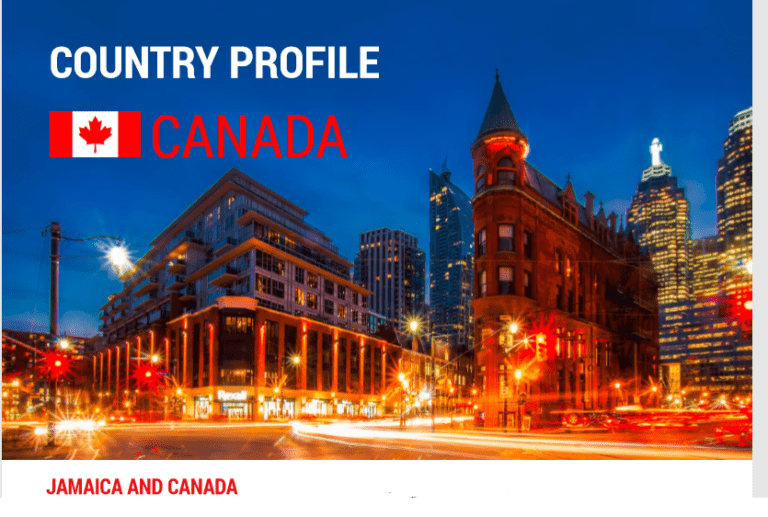 Canada Country Profile - Do Business Jamaica
